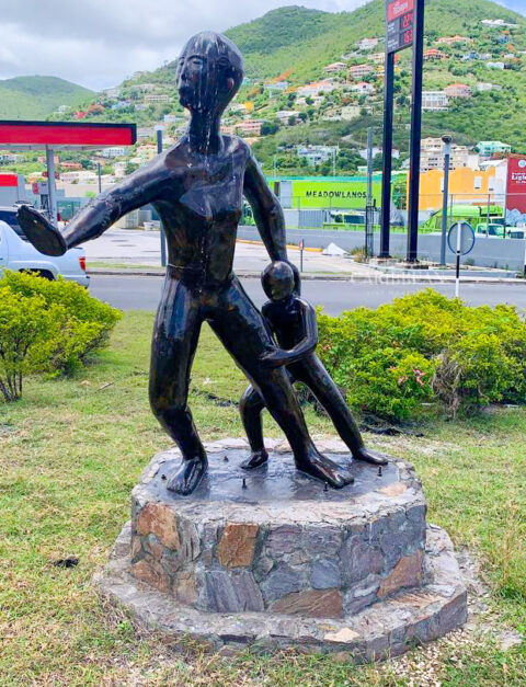 Statues in Sint Maarten - Magic of the Caribbean
